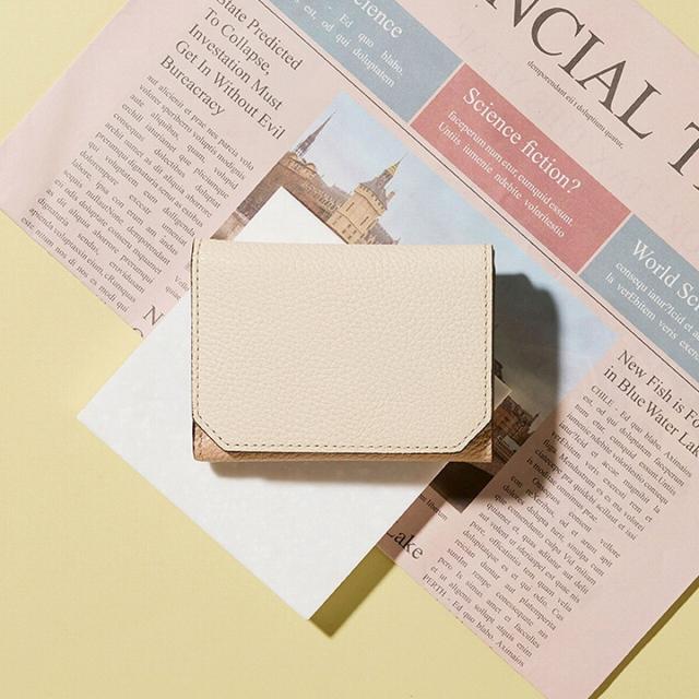 トプカピ（TOPKAPI）/バイカラー レザー 3つ折財布 LEAN リーン
