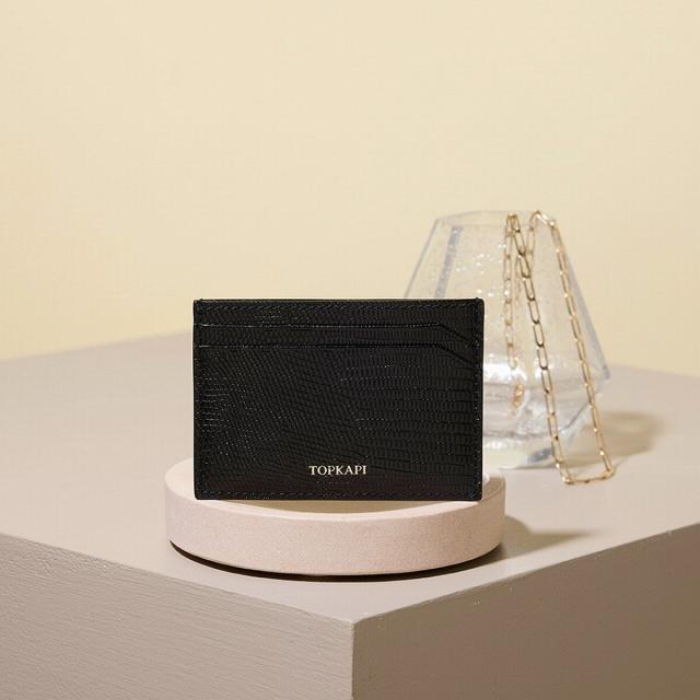 トプカピ（TOPKAPI）/イタリアンレザー リザード型押し パスケース LUCIA ルチア