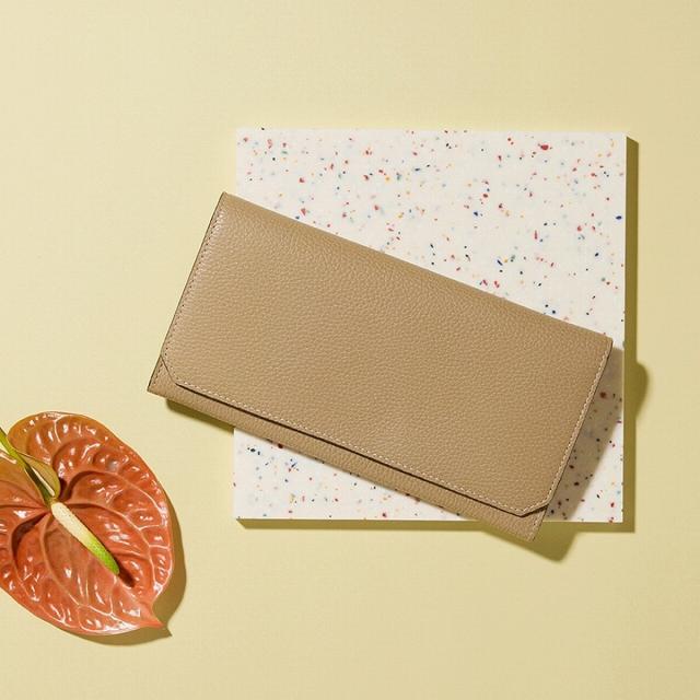 トプカピ（TOPKAPI）/【TOPKAPI】 バイカラー レザー 長財布 LEAN リーン