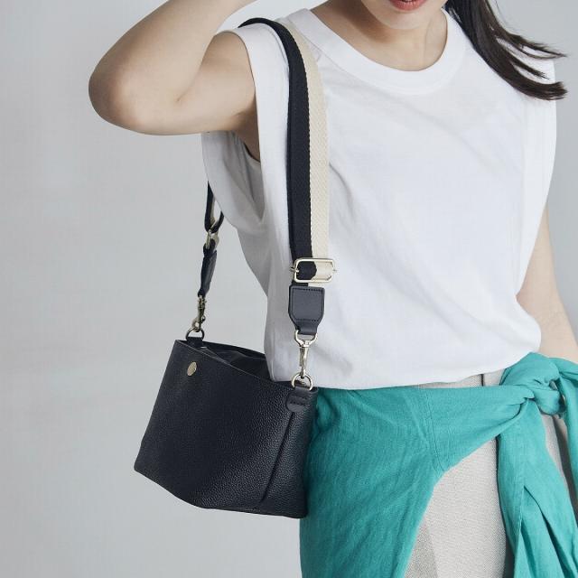 トプカピ（TOPKAPI）/SCOTCH GRAIN スコッチグレイン プレーン バイカラー ミニ ショルダーバッグ