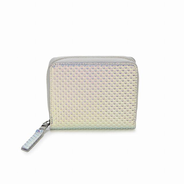 トプカピ（TOPKAPI）/エンボスレザー ホログラム ラウンド 二つ折り 財布