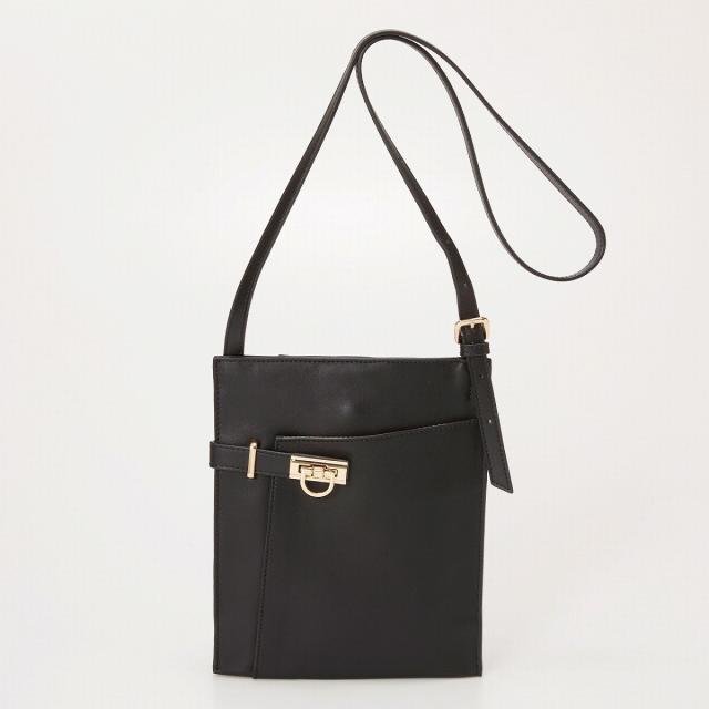 トプカピ（TOPKAPI）/【TREASURE TOPKAPI】ベルトデザイン レザー フラット ショルダーバッグ