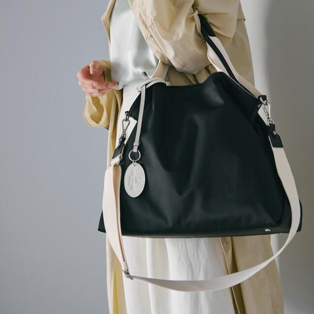 トプカピ（TOPKAPI）/【TREASURE TOPKAPI】ストライプハンドル ナイロン 2way トートバッグ A4対応