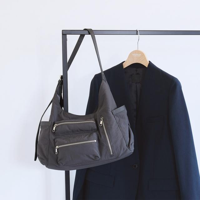 トプカピ（TOPKAPI）/【TREASURE TOPKAPI】ナイロン アウトポケット 2way ショルダーバッグ / 軽量