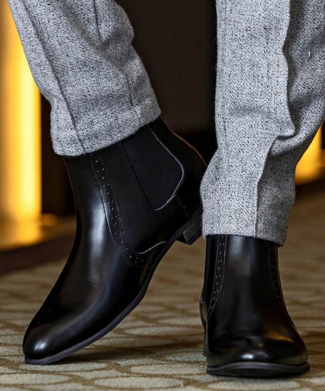 エイケイエム コンテンポラリー（AKMContemporary）/【直営店・WEB限定】 AKM Contemporary サイドゴアレザーシューズ