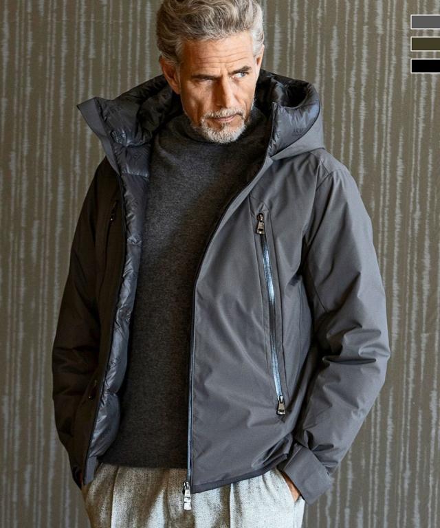 エイケイエム コンテンポラリー（AKMContemporary）/【直営店・WEB限定】AKM Contemporary ダブルフードダウンジャケット