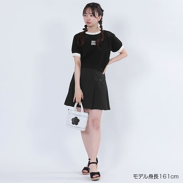 マリークワント（MARY QUANT）/メッシュニット プルオーバー