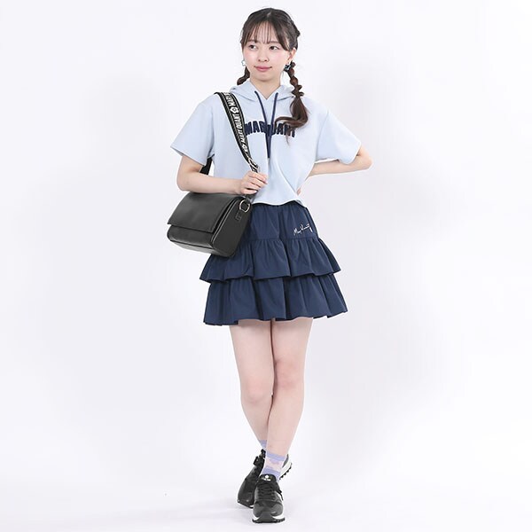 マリークワント（MARY QUANT）/ロゴジャカードスクエア ミニショルダー