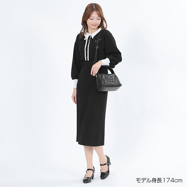 マリークワント（MARY QUANT）/カーデアンサンブル ワンピース