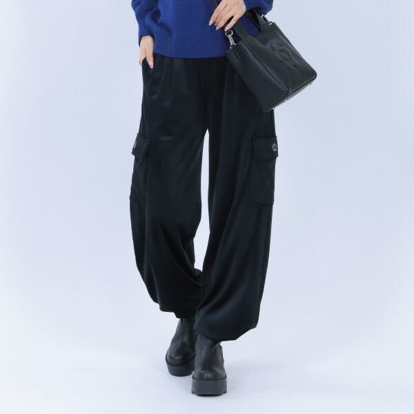 マリークワント（MARY QUANT）/ベロアカーゴ パンツ