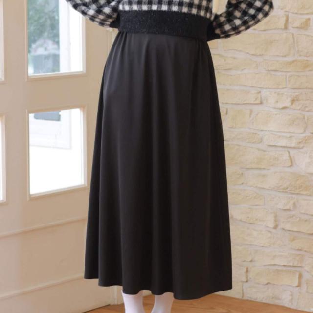 マリークワント（MARY QUANT）/マットサテン スカート