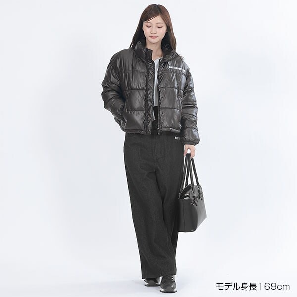 【NEW】マリークワント（MARY QUANT）/パデッドクロップド ブルゾン