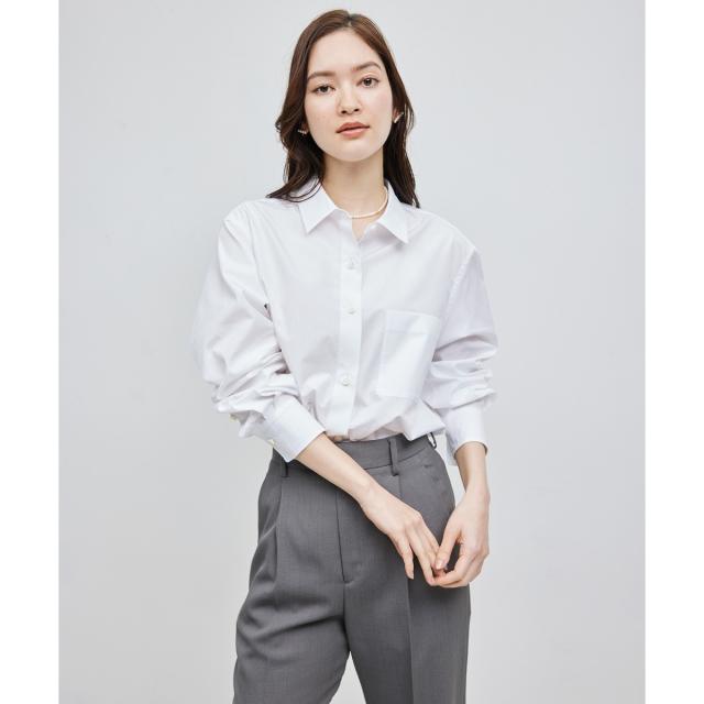 ロペ（ROPE’）/【THOMAS MASON（トーマスメイソン）】レギュラーカラーシャツ【雑誌掲載】