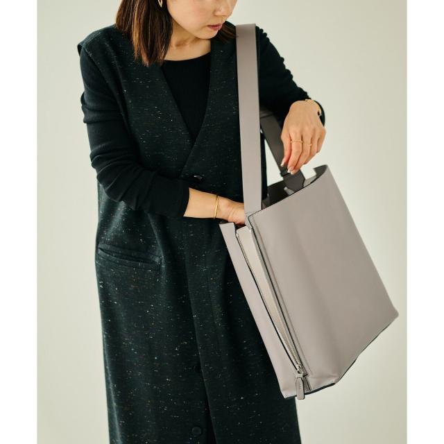 ロペ（ROPE’）/【A4対応】【通勤】【E’POR】Y BAG Shoulder Large（サイドジップショルダーバ