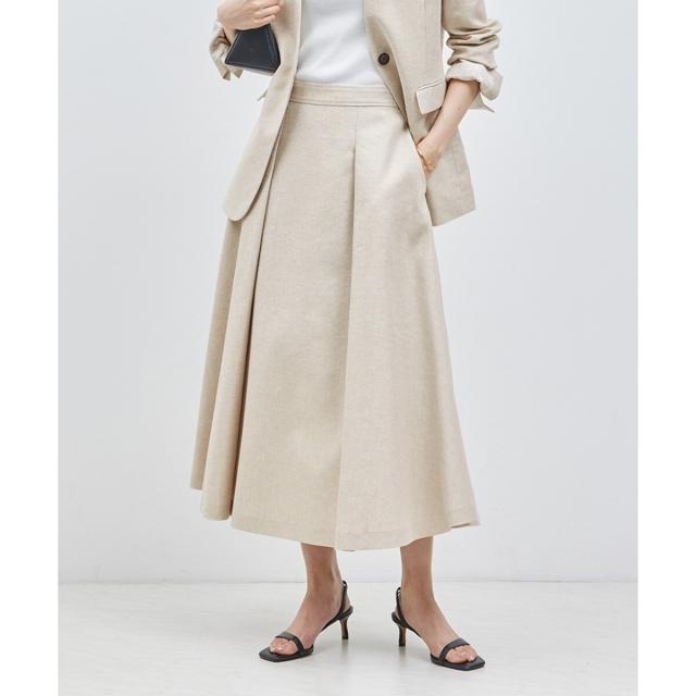 ロペ（ROPE’）/フォルムフレアスカート（ラメ/無地）【セットアップ対応】