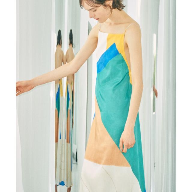 ロペ（ROPE’）/【ROPE’ meets Henri Matisse】プリントサマードレス