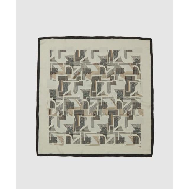 ロペ（ROPE’）/RモノグラムシルクスカーフL