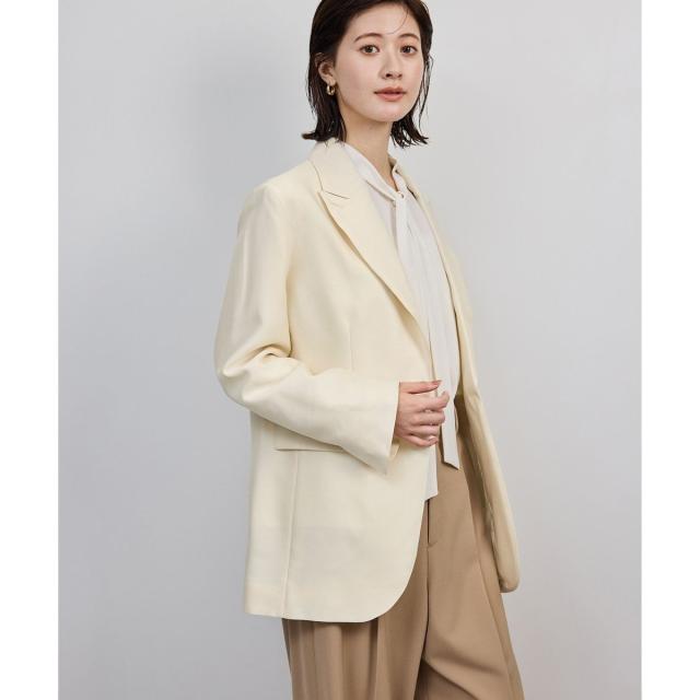 ロペ（ROPE’）/シルクウールオーバージャケット