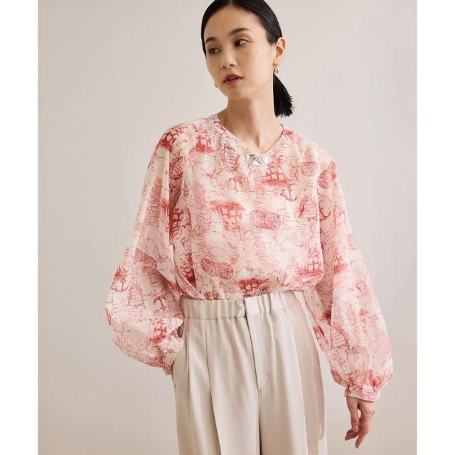 ロペ（ROPE’）/トワルドジュイキャミソールセットブラウス