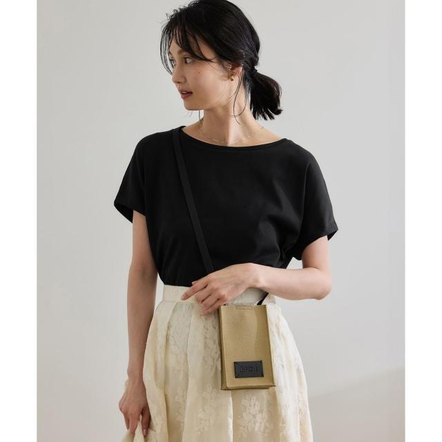 ロペ（ROPE’）/【洗える】スーピマコットン アームレットＴシャツ