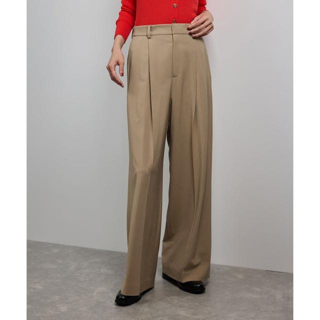 ロペ（ROPE’）/ワンタックストレートワイドパンツ【REGGIANI（レッジアーニ）】