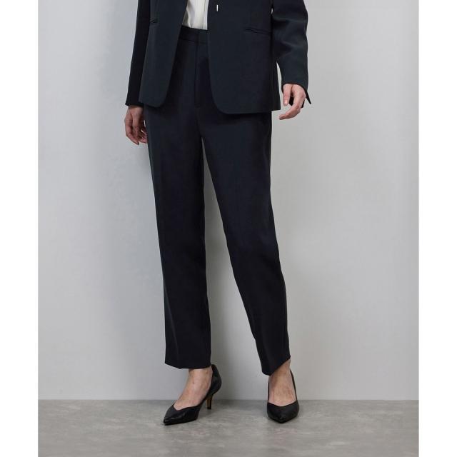 ロペ（ROPE’）/トリアセダブルクロス テーパードパンツ/イージーケア・25AW