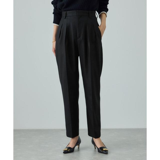 ロペ（ROPE’）/ウール混プレミアムサキソニーパンツ/イージーケア・セットアップ対応