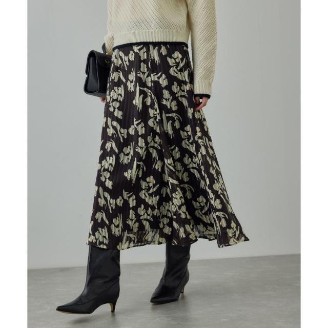 ロペ（ROPE’）/フラワープリントマーメイドスカート