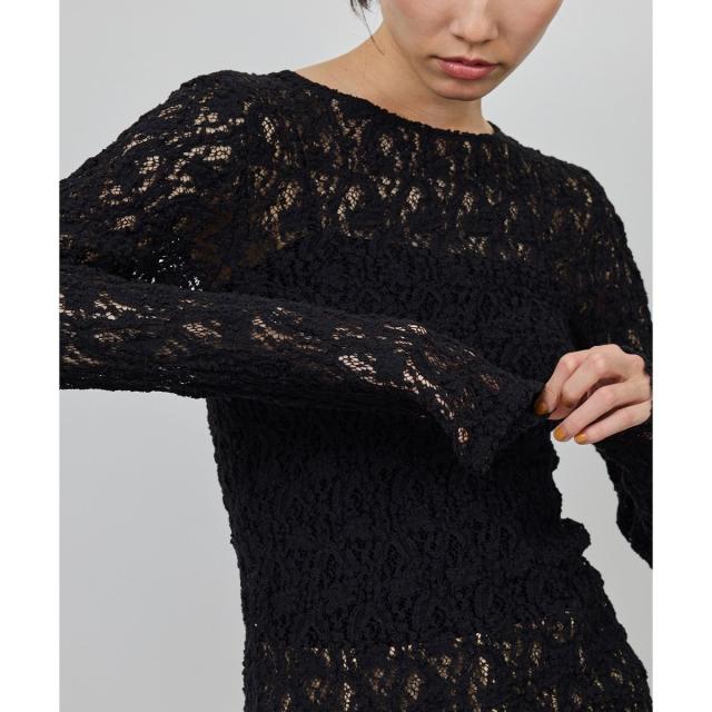 ロペ（ROPE’）/ストレッチレースカットソー/イージーケア