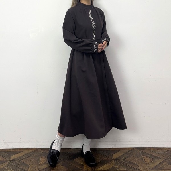 【NEW】NICOLE CLUB（NICOLE CLUB）/オリエンタル刺繍ワンピース