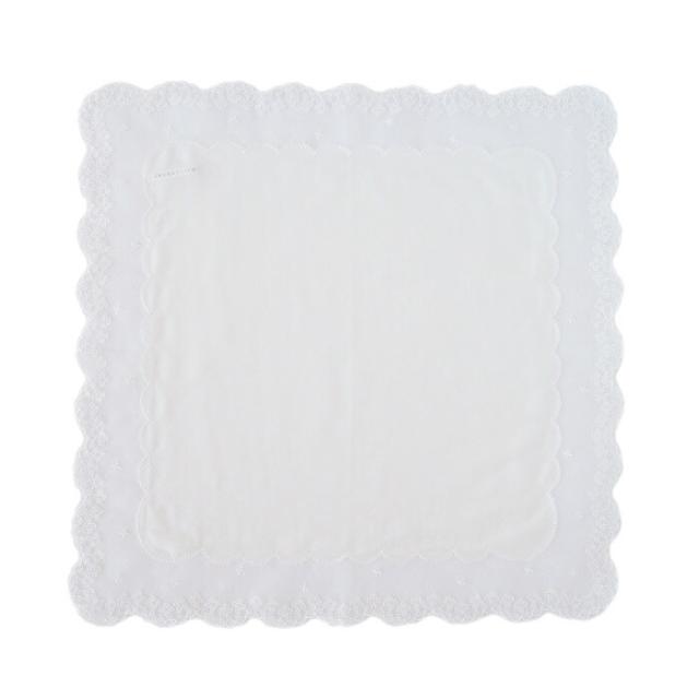 ブルーミング（BLOOMING）/【約30×30cm】ブライダル レースハンカチ