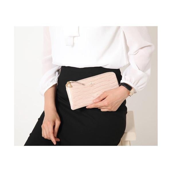 ランバン オン ブルー（LANVIN en Bleu）/マゼンダ　Ｌファスナー長財布 LANVIN en Bleu / ランバンオンブルー