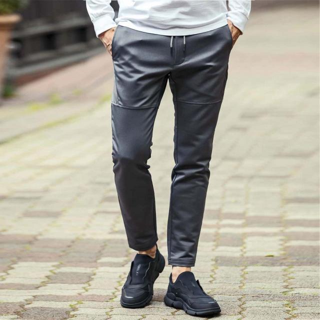 ウノピゥウノウグァーレトレ リラックス（1PIU1UGUALE3 RELAX）/1PIU1UGUALE3 RELAX ハーフライン切り替えパンツ