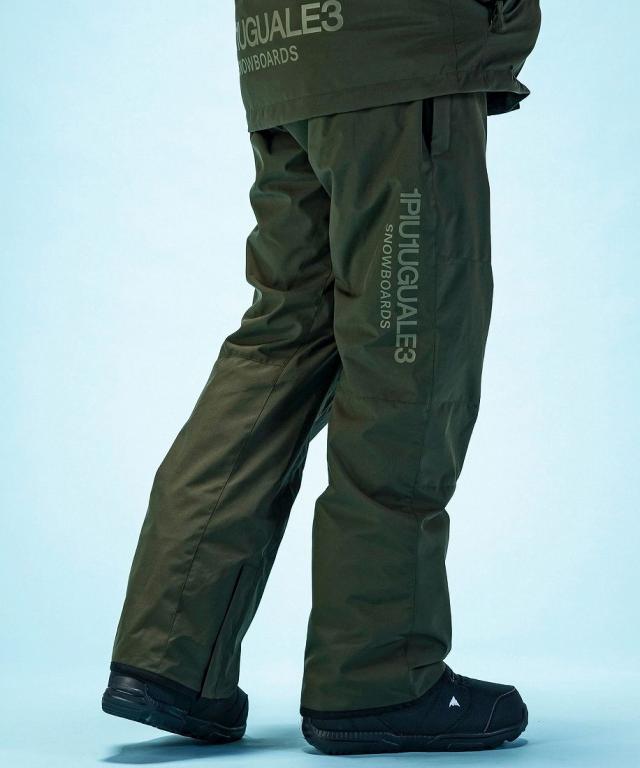 ウノ ピゥ ウノ ウグァーレ トレ スノーボード（1PIU1UGUALE3 BOARDS）/1PIU1UGUALE3 BOARDS BACK LOGO PANTS スノーボード パ…
