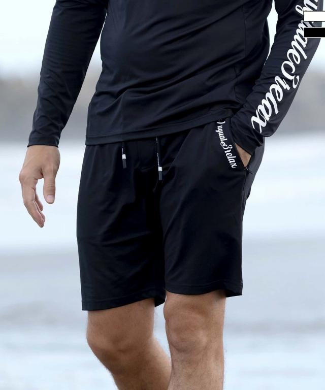 ウノピゥウノウグァーレトレ リラックス（1PIU1UGUALE3 RELAX）/1PIU1UGUALE3 RELAX ジップロゴラッシュガードショーツ