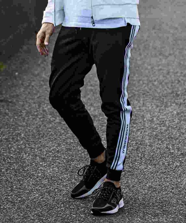 ウノピゥウノウグァーレトレ リラックス（1PIU1UGUALE3 RELAX）/1PIU1UGUALE3 RELAX ジャージーラインパンツ