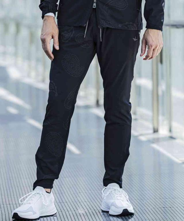 ウノピゥウノウグァーレトレ リラックス（1PIU1UGUALE3 RELAX）/1PIU1UGUALE3 RELAX クレイジーカモランニングロングパンツ