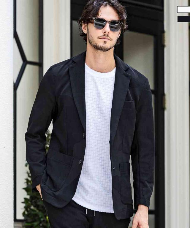 ウノピゥウノウグァーレトレ リラックス（1PIU1UGUALE3 RELAX）/1PIU1UGUALE3 RELAX ビッグカモジャガードジャケット