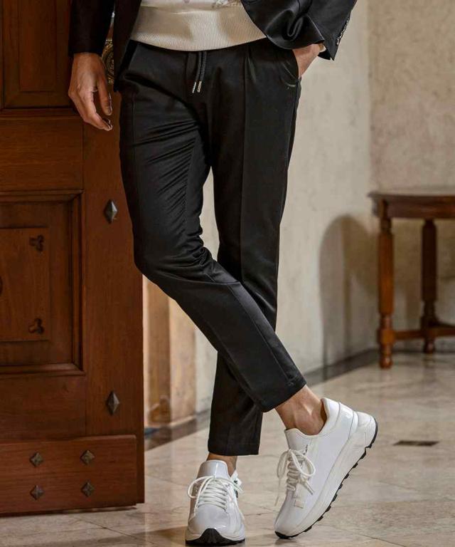 ウノピゥウノウグァーレトレ リラックス（1PIU1UGUALE3 RELAX）/1PIU1UGUALE3 RELAX ブライトストレッチスラックス【LEON掲載】