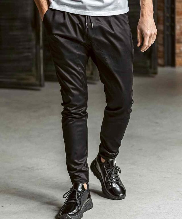 ウノピゥウノウグァーレトレ リラックス（1PIU1UGUALE3 RELAX）/1PIU1UGUALE3 RELAX ブライトストレッチサルエルパンツ