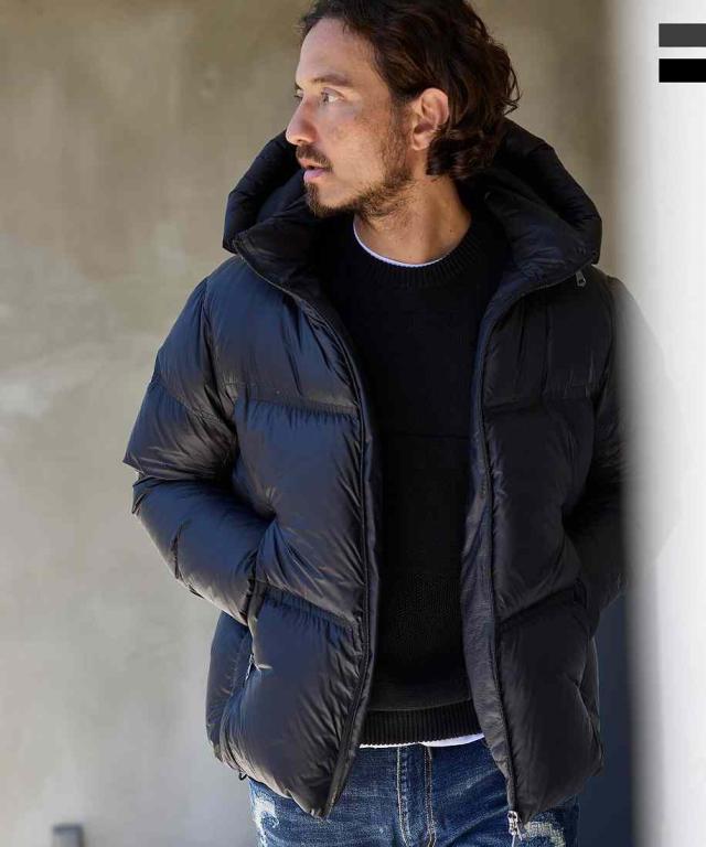 ウノピゥウノウグァーレトレ リラックス（1PIU1UGUALE3 RELAX）/1PIU1UGUALE3 RELAX スーパーライトテックダウンジャケット