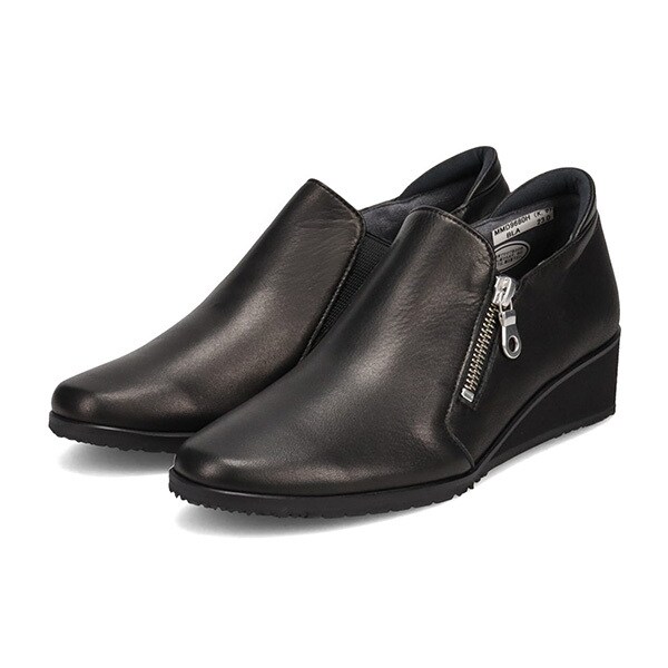 ミッシー デ ミッシー（missy des missy）/しっとり＆ソフトなさわり心地が特徴の牛革を使用した ショート丈 サイドゴアブーツ