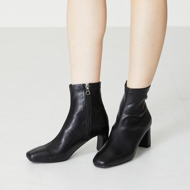 オリエンタルトラフィック（ORiental TRaffic）/プレートヒールストレッチブーツ/31405