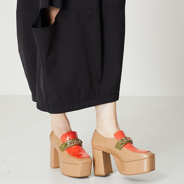 オリエンタルトラフィック（ORiental TRaffic）/プラットフォームチェーンローファー/41104