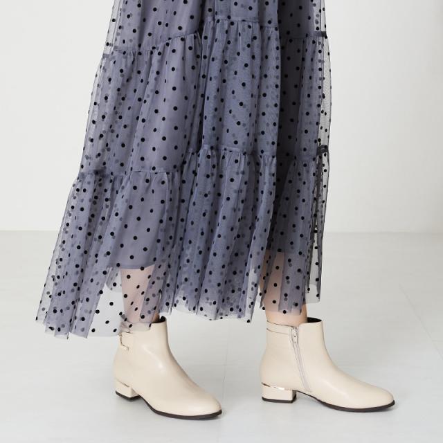 オリエンタルトラフィック（ORiental TRaffic）/バックルベルトショートブーツ/42402