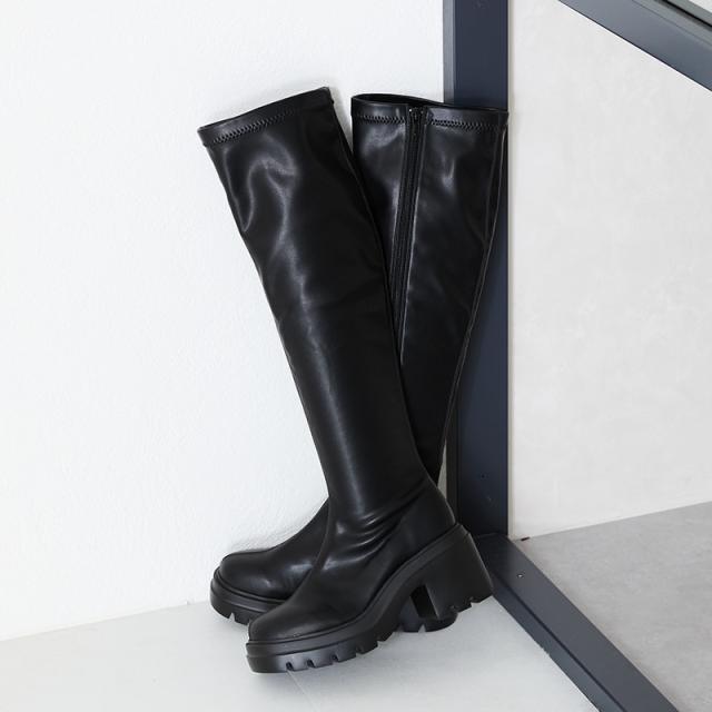 オリエンタルトラフィック（ORiental TRaffic）/ストレッチニーハイブーツ/41505