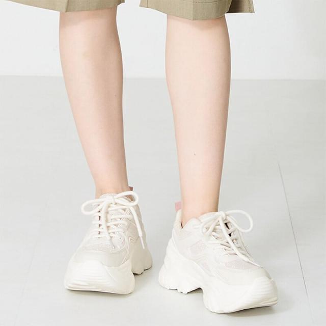 オリエンタルトラフィック（ORiental TRaffic）/ボリュームソールラメスニーカー/OT3758