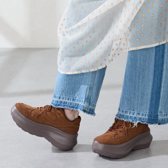 オリエンタルトラフィック（ORiental TRaffic）/【25秋冬新作】スエードボリュームソールスニーカー/OT3774