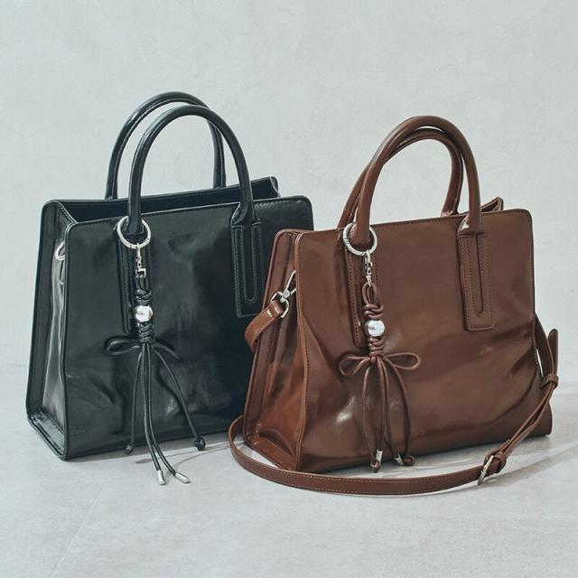 オリエンタルトラフィック（ORiental TRaffic）/【25秋冬新作】チャーム付きボストンバッグ/BA−268