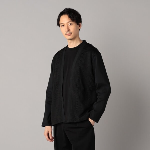 コムサ・メン（COMME CA MEN）/ケーブルコンビ ハッピカーディガン